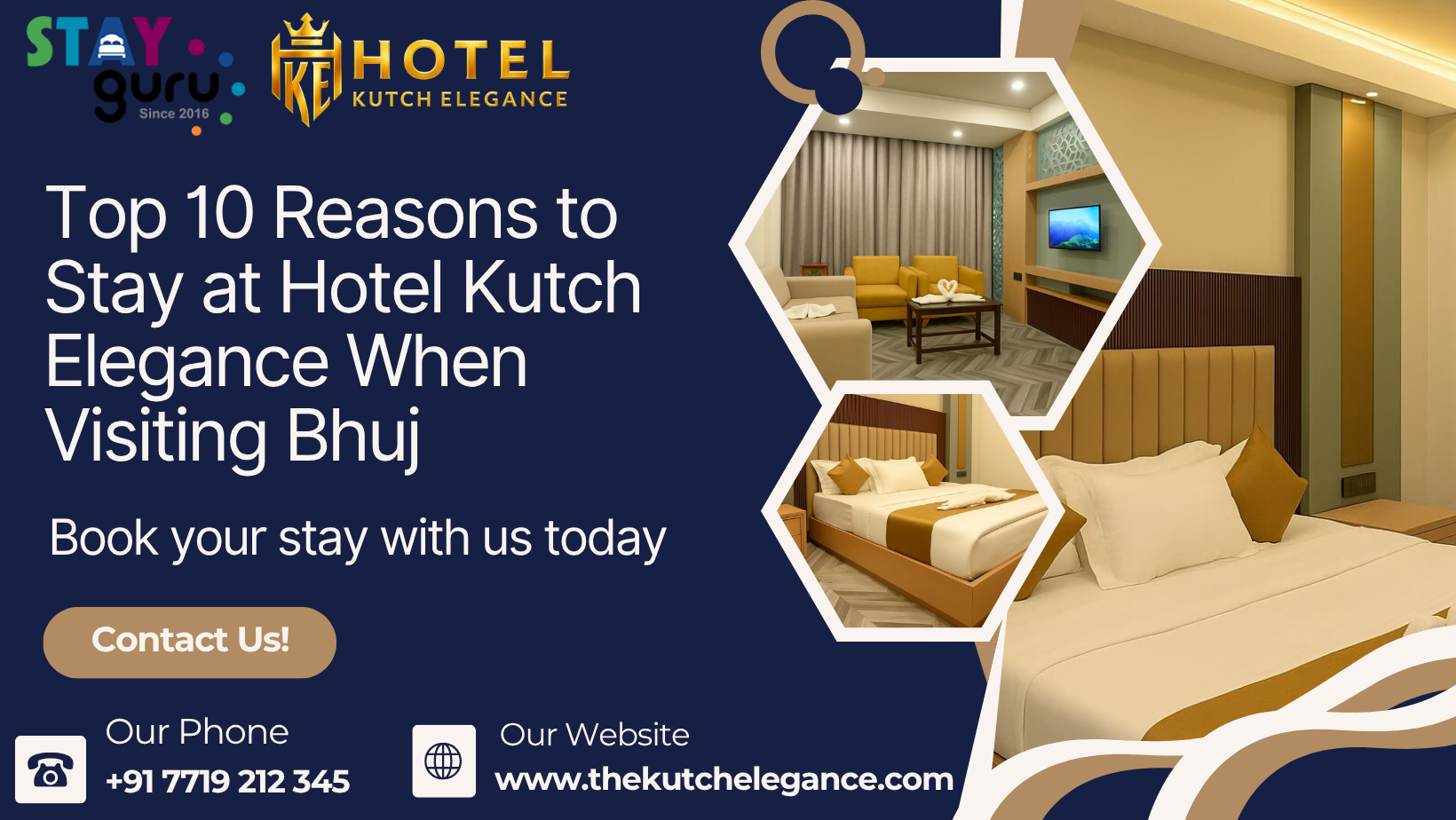 Top 10 Reasons to Stay at Hotel Kutch Elegance in Bhuj